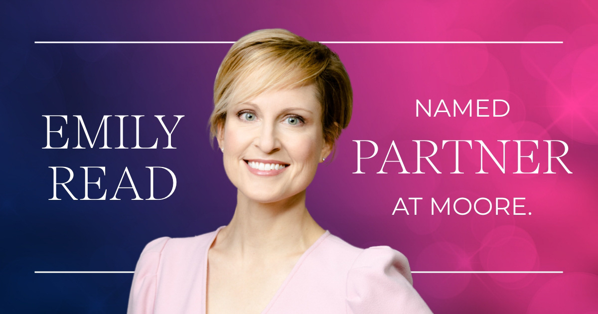 Emily Read Named Partner at Moore | The Moore Agency